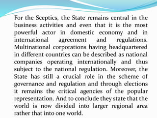 SHS Powerpoint Nation,State,Globalisation(POLITICS) | PPTX