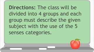 OBJECTIVEC DESCRIPTION AND SUBJECTIVE DESCRIPTION | PPT