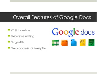 Google Docs for Teachers - SHS Presentation | PPTX | Computing ...