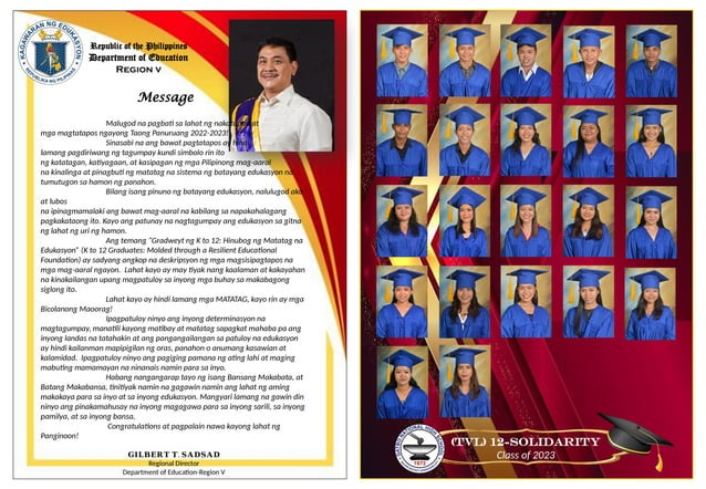 Senior High School graduation program format | PPTX