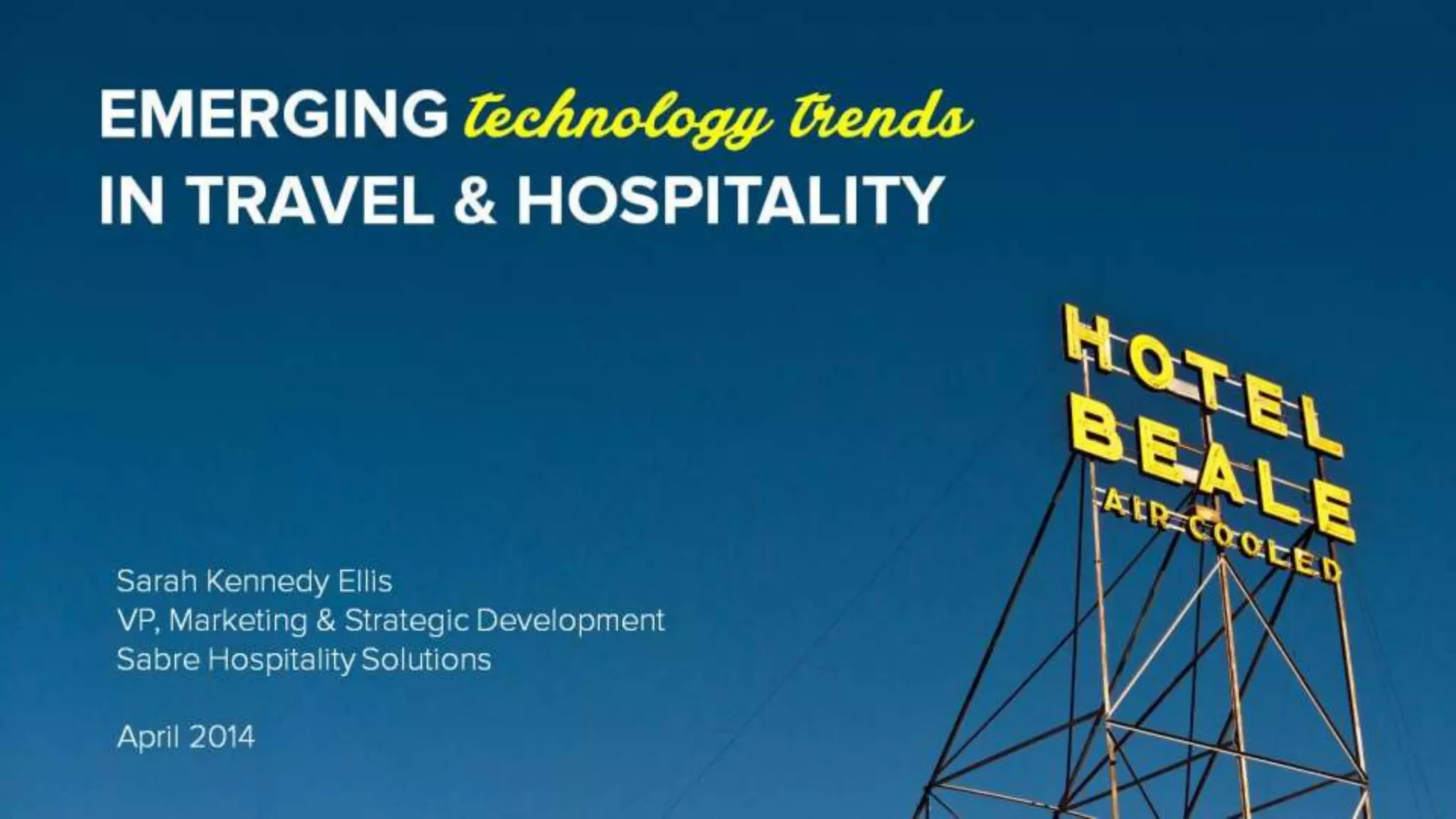 Sarah Kennedy Ellis - Keynote - SHS Global Customer Forum - April 2014 ...