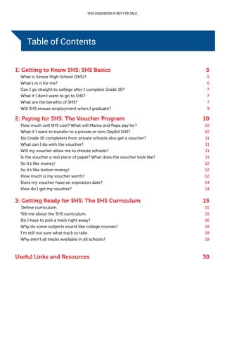 Shs student primer colored hi res | PDF | Secondary Education | Education