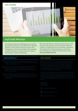 Digital Credit Management