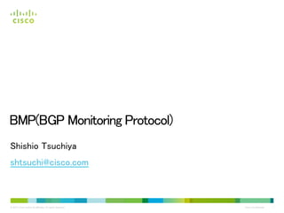 BMP(BGP Monitoring Protocol) | PPT