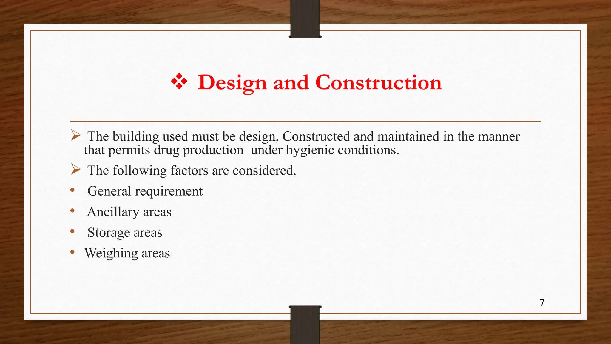 Construction and plant layout, maintenance, sanitation.pptx