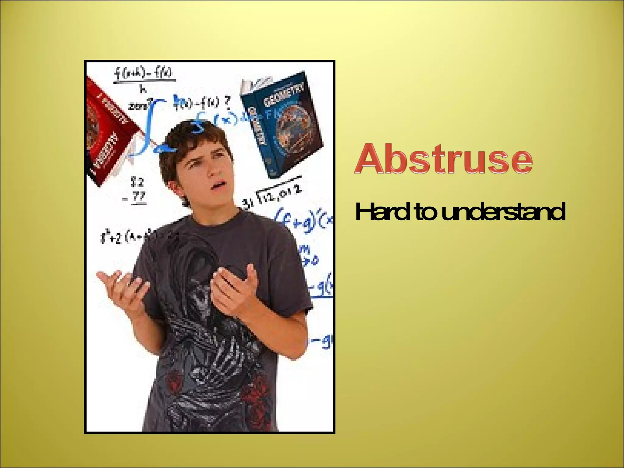 Visual Vocabulary PowerPoint | PPT