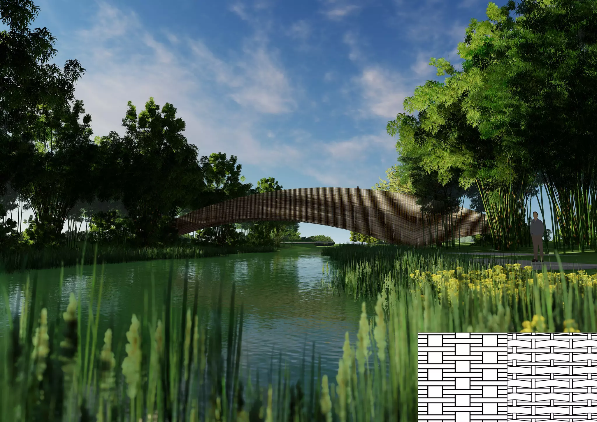 Shuang Ouyang_A research study on bamboo weaving in landscape design ...