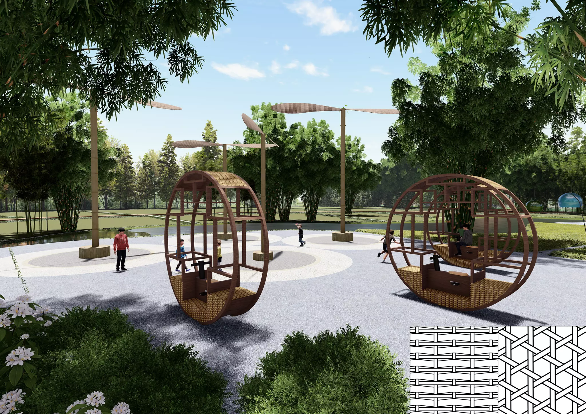 Shuang Ouyang_A research study on bamboo weaving in landscape design ...