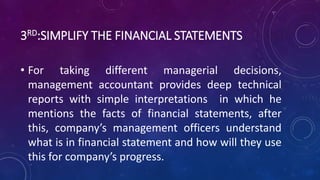 Advantages of management accounting | PPTX