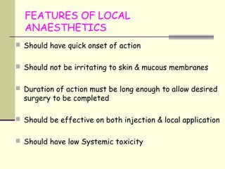 LOCAL AND GENERAL ANESTHESIA | PPT