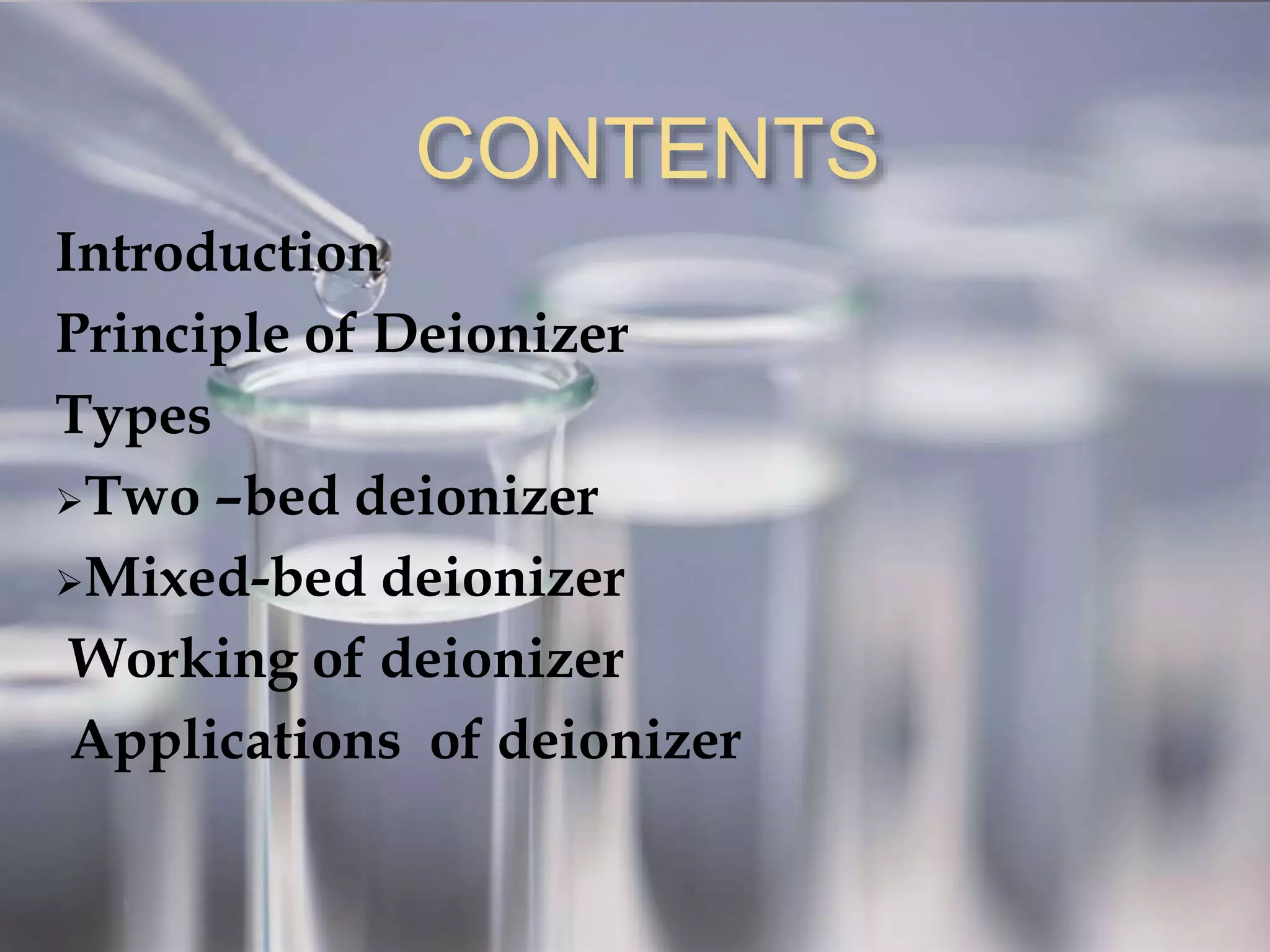 Deionizer | PPTX