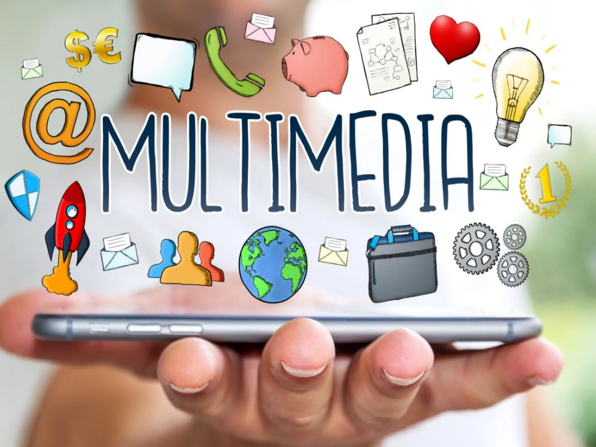 Multimedia is a way of combining different types of media, such as text ...