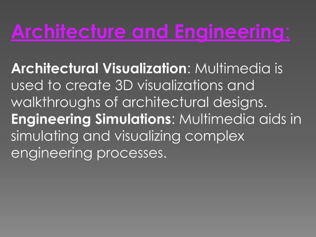 Multimedia is a way of combining different types of media, such as text ...