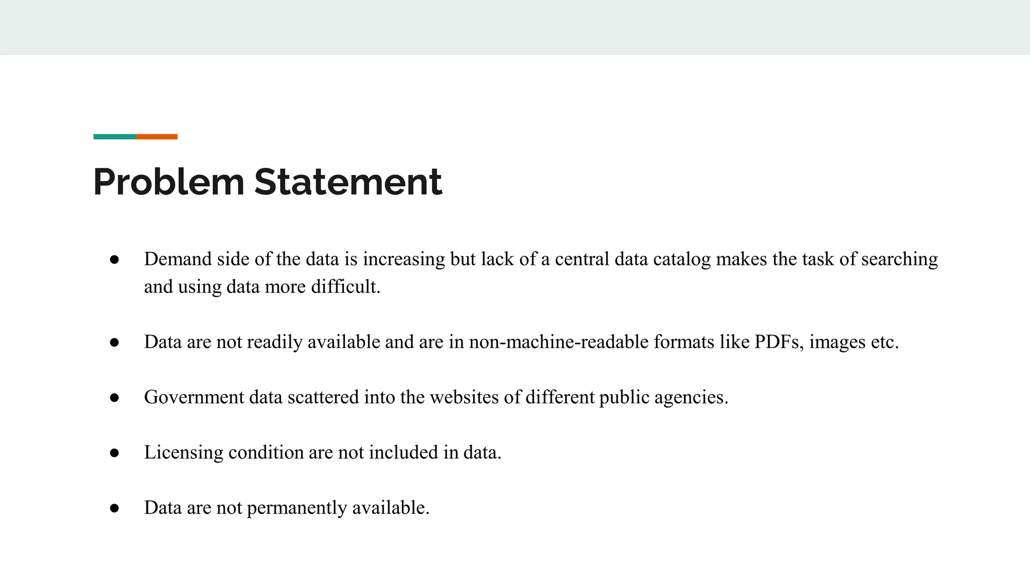Data Management using CKAN | Internship Report | PPT