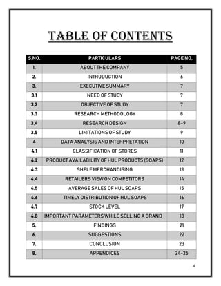 Retail Audit of Lux, Lifebuoy & Breeze | PDF