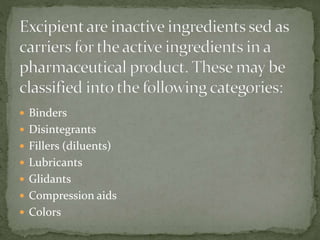 Drug excipient interaction different method | PPTX
