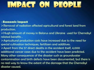 Catastrophe At Chernobyl | PPTX