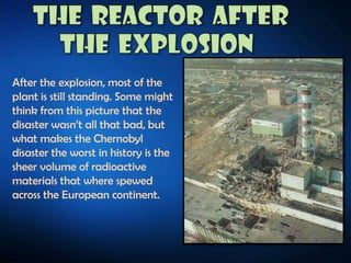 Catastrophe At Chernobyl | PPTX