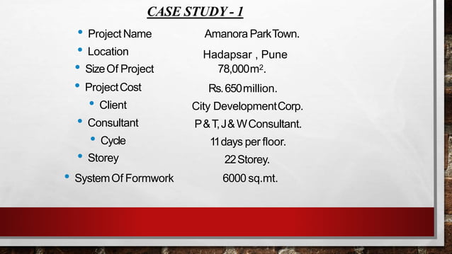 MIVAN CONSTRUCTION TECHNOLOGY for const | PPTX | Construction Industry | Industries