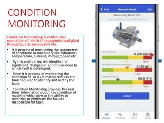 CONDITION BASED MONITORING AND CONTROL OF INDUCTION MOTOR USSING IOT | PPTX