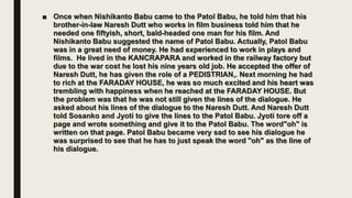 PATOL BABU FILM STAR | PPTX