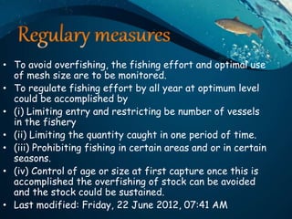 Overfishing and Eumatric fishing | PPTX