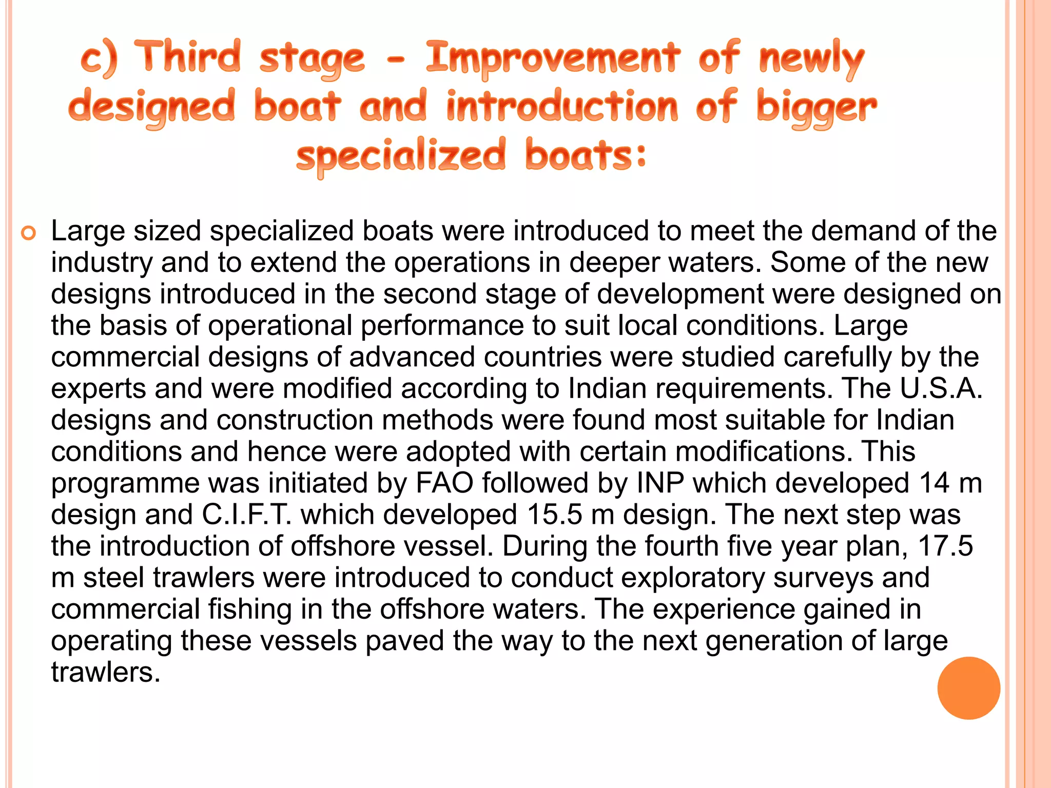 Hisrory and devlopment of mechanized fishing craft technology | PPTX