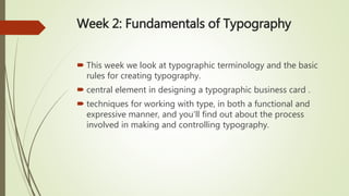 Fundamentals Of Graphic Design | PPTX