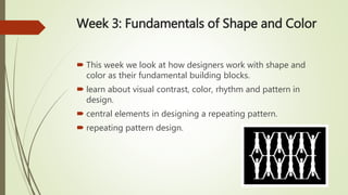 Fundamentals Of Graphic Design | PPTX