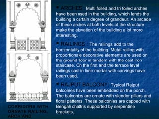 History Report on THE INDO SARACENIC ARCHITECTURE | PPT