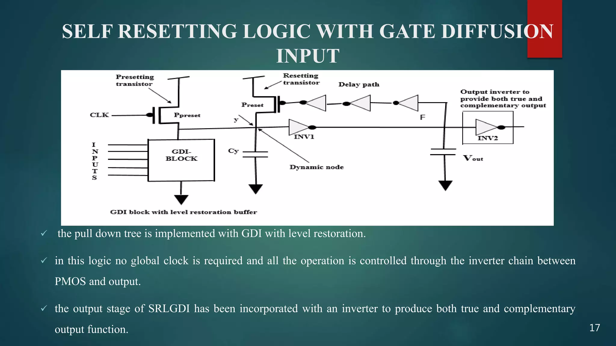 Modified Gate Diffusion Input-MGDI | PPTX