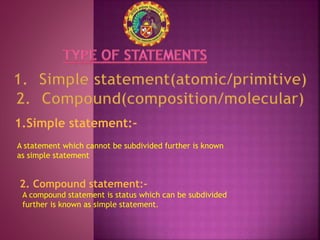 truth table ppt 'discrit mathematic' | PPTX | Programming Languages ...