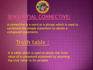 truth table ppt 'discrit mathematic' | PPTX | Programming Languages ...
