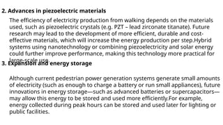 Footstep power generation project ppt pdf | PPTX