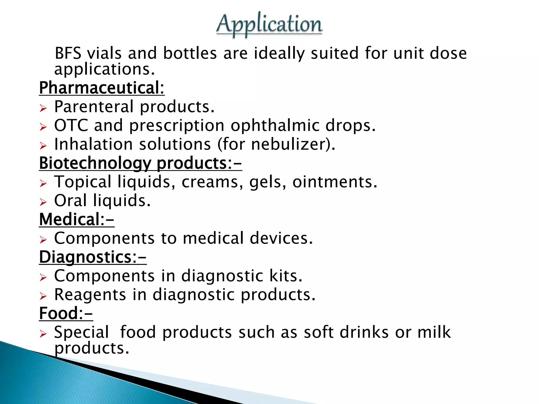 blow fill seal technology | PPTX