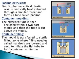 blow fill seal technology | PPTX