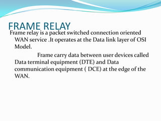 Shubham ppt on ospf and framerelay | PPT