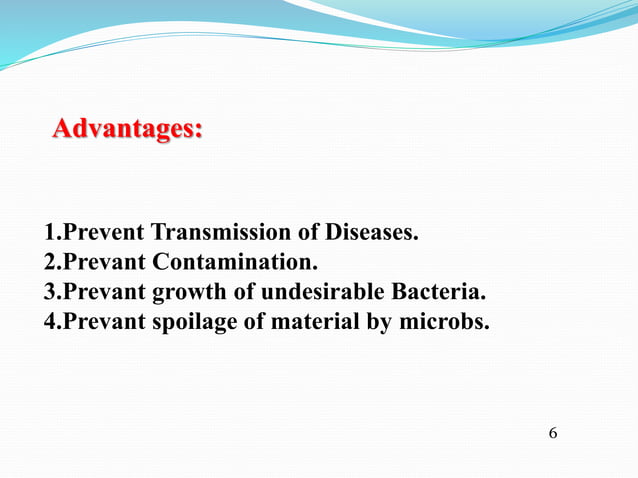Sterilization, its type, method,advantages, disadvantages and application | PPTX | Chemistry ...