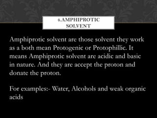 Non-aqueous Titration | PPTX