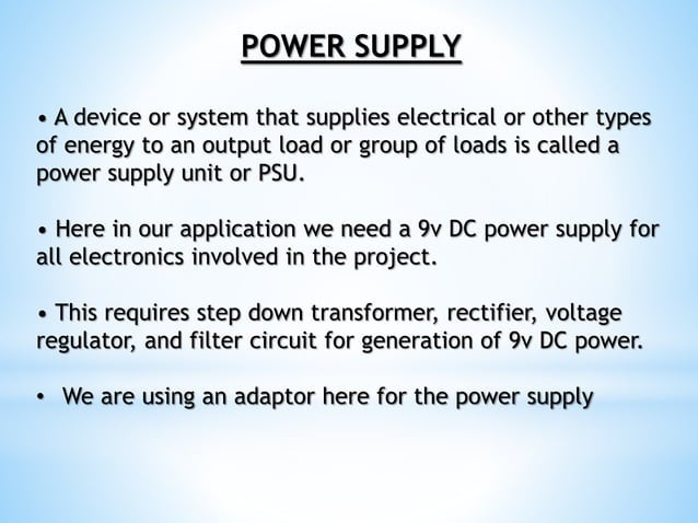 bluetooth controlled home automation using arduino by shubham sinha | PPT