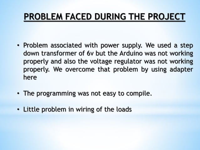 bluetooth controlled home automation using arduino by shubham sinha | PPT