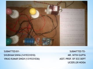 bluetooth controlled home automation using arduino by shubham sinha | PPT