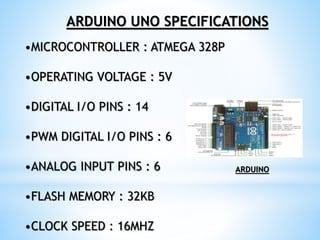 bluetooth controlled home automation using arduino by shubham sinha | PPT