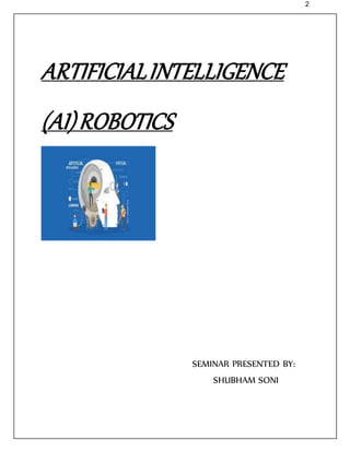 Artificial Intelligence AI robotics | DOCX