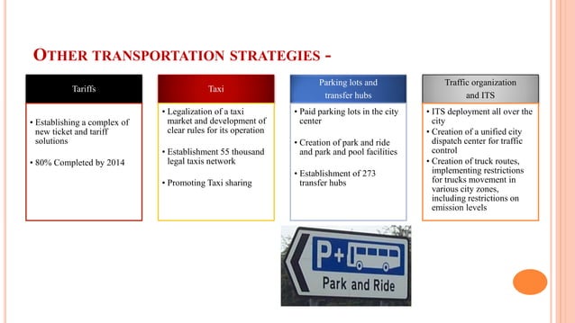 Moscow, comprehensive mobility plan | PPT