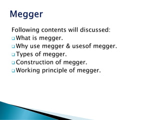Megger hotel maintanance.pdf
