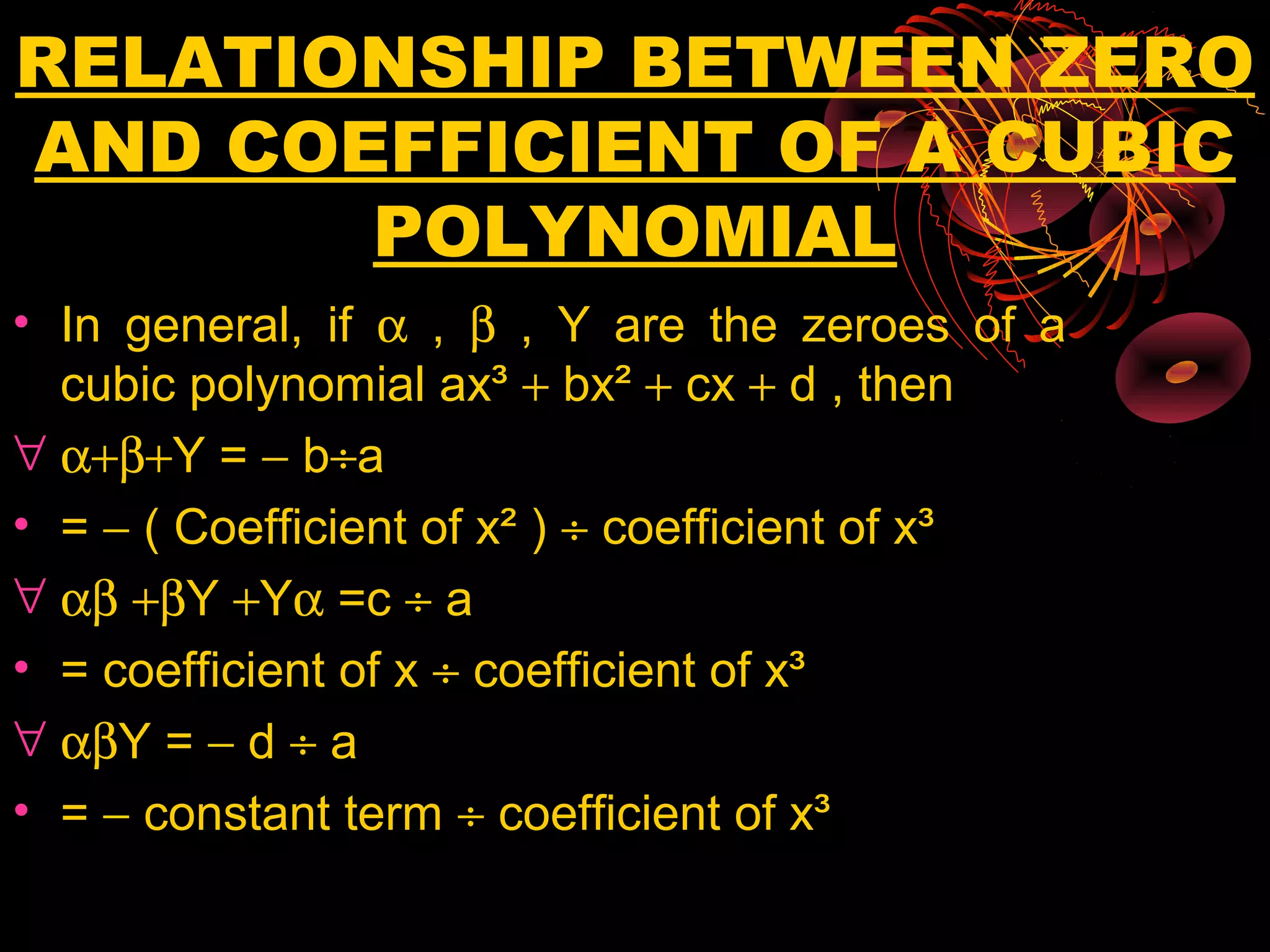 Shubhanshu math project work , polynomial | PPT