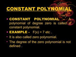 Shubhanshu math project work , polynomial | PPT