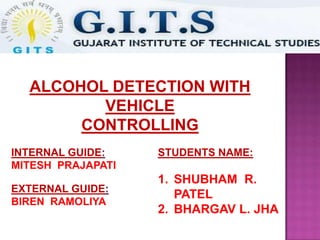 ALCOHOL DETC | PPT