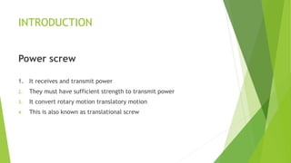 Powe screw Design | PPT